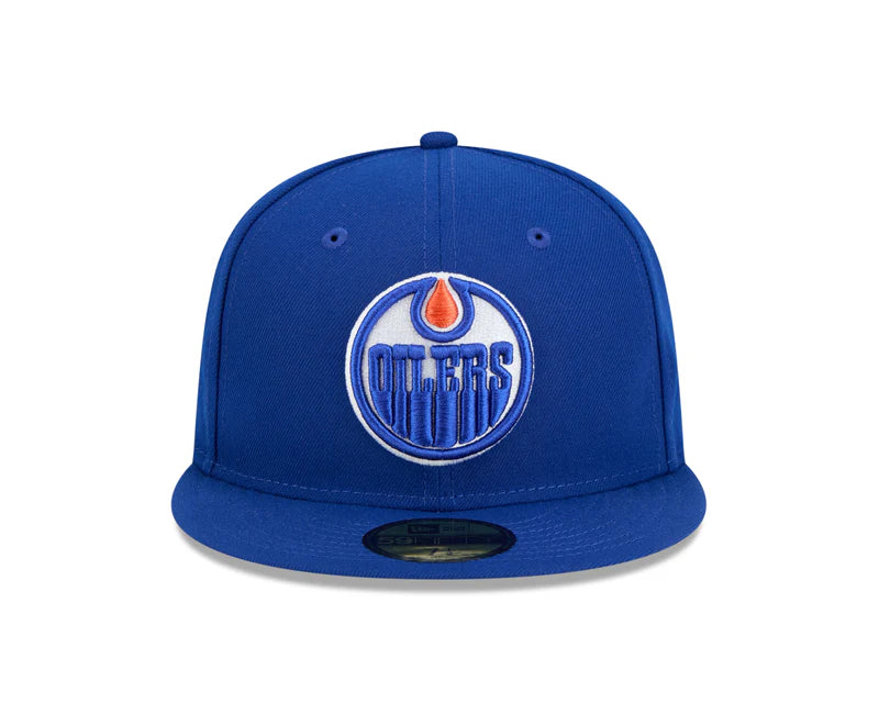Edmonton Oilers New Era 59Fifty Royal Blue Fitted NHL Hat – Pro Image ...