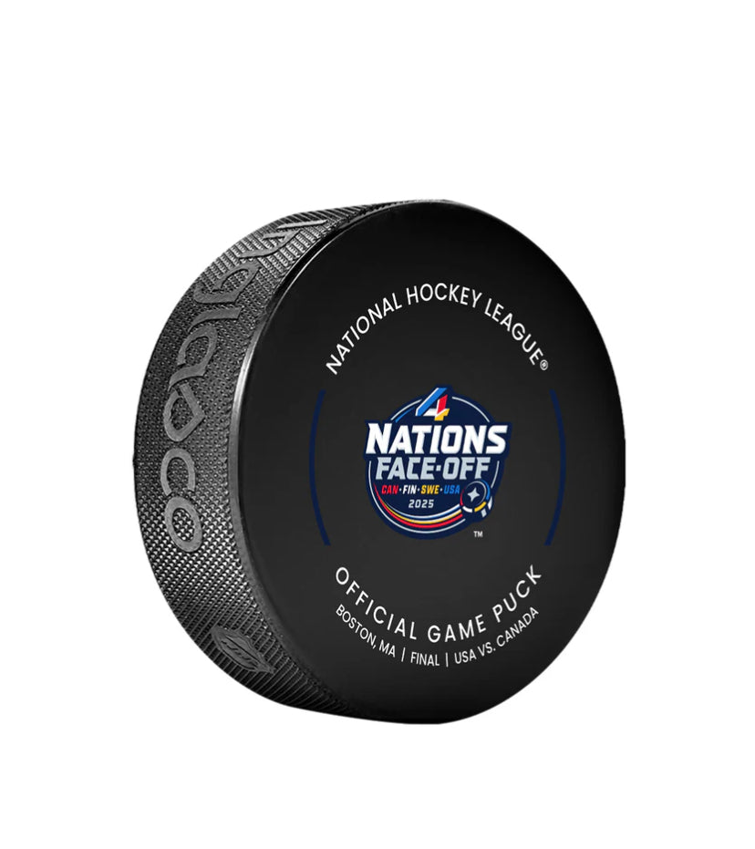 4 Nations Face-Off 2025 Boston Final Championship Official Game Hockey ...