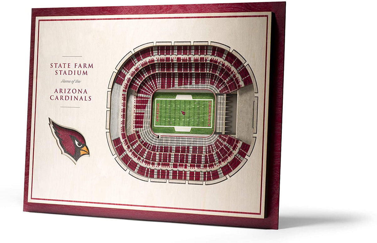 NFL Stadium view 3D Wall Art – Pro Image Sports Square One